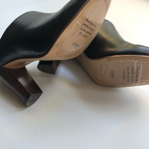 Botkier | Shoes | Leather Block Heel Mules | Poshmark